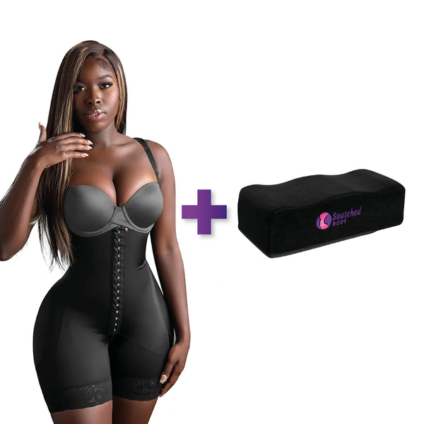 BBL & Lipo | Stage 2 Faja Post-Op Shapewear | No Bra + Firm BBL Pillow – Snatched body