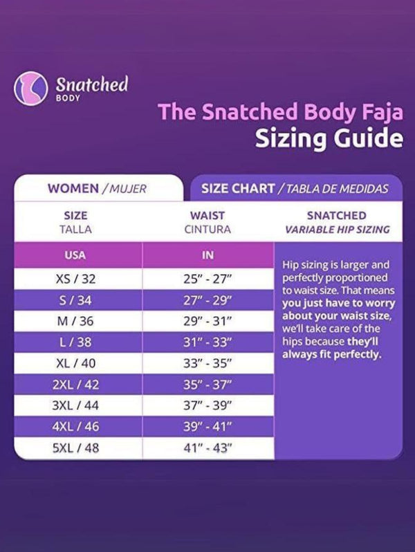 Plus Size Shaper | Stage 1 Faja – Snatched body